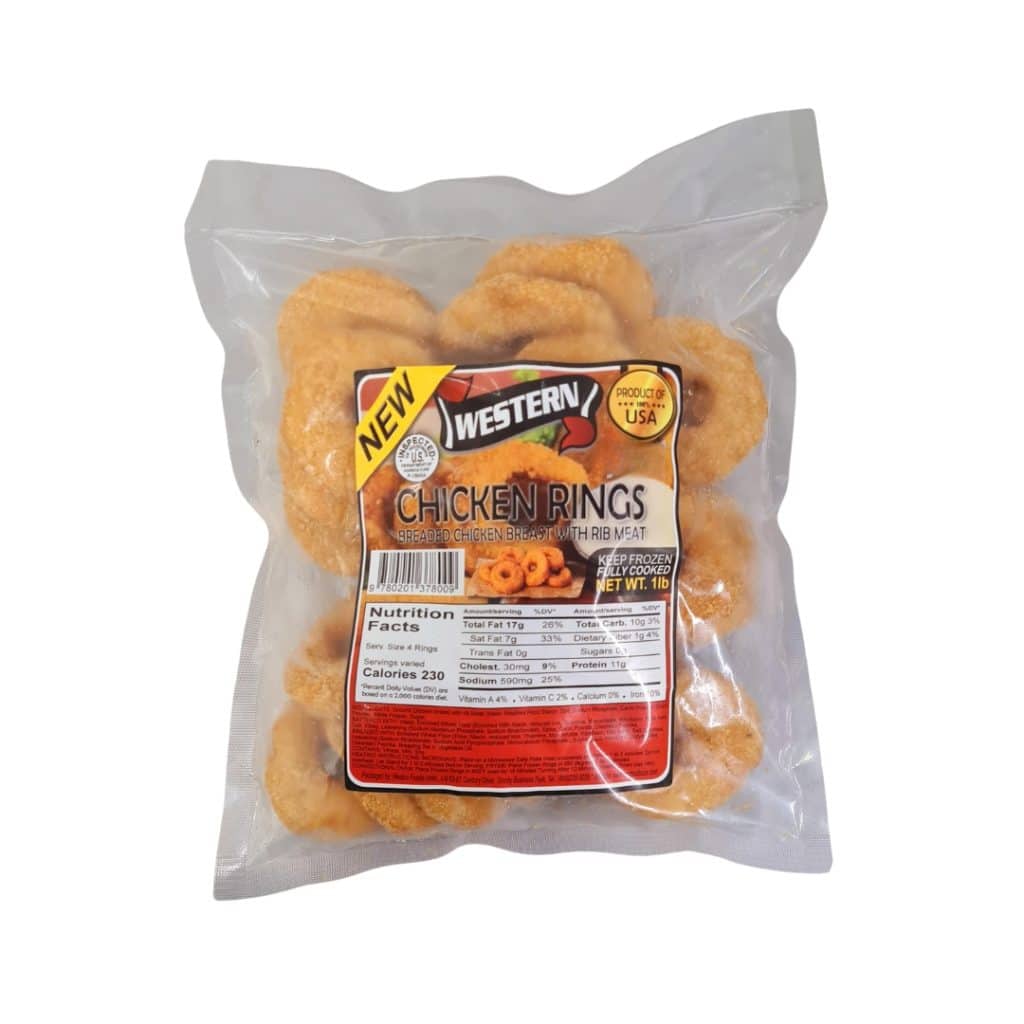 Western Chicken Rings - Purchase Frozen Chicken Online